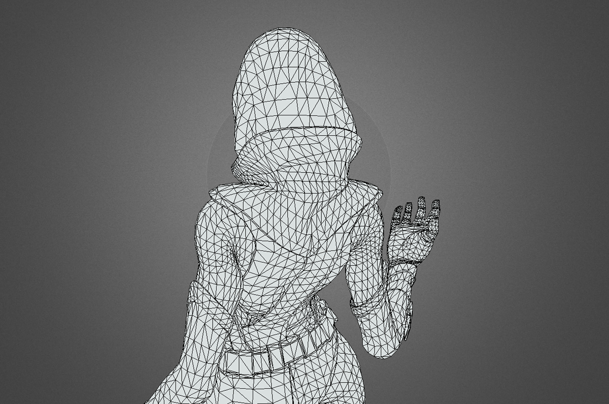 GLOW - Fortnite Outfit FREE 3d model | Best Of 3d Models