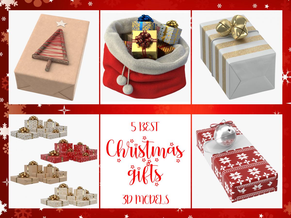 5 best christmas gifts 3d models on Turbosquid | Best Of 3d Models