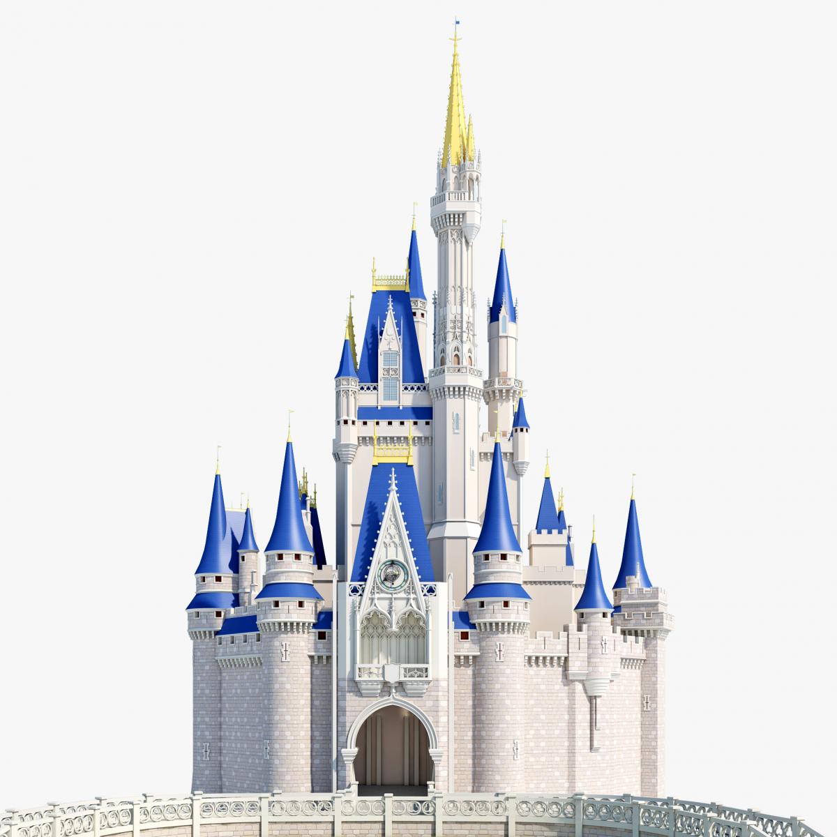 Cinderella Castle 3d model | Best Of 3d Models