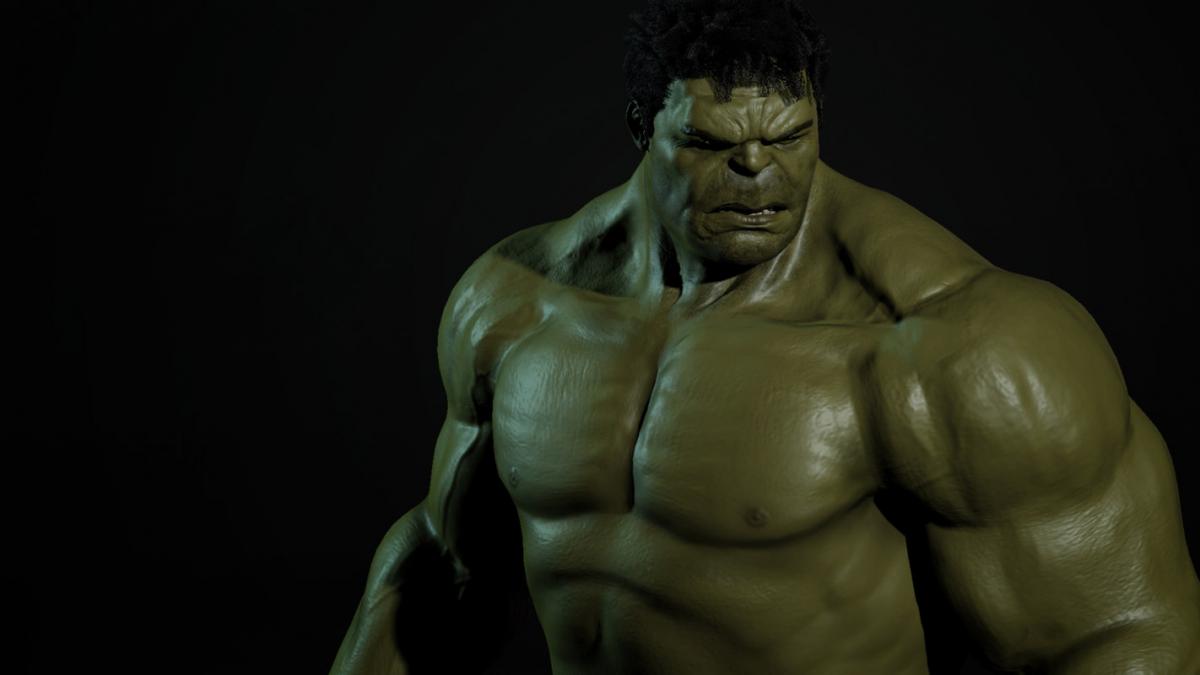 The Hulk rigged 3d model | Best Of 3d Models