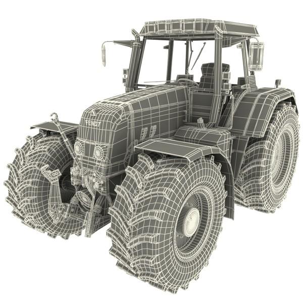 Tractor fendt 820 3d model | Best Of 3d Models