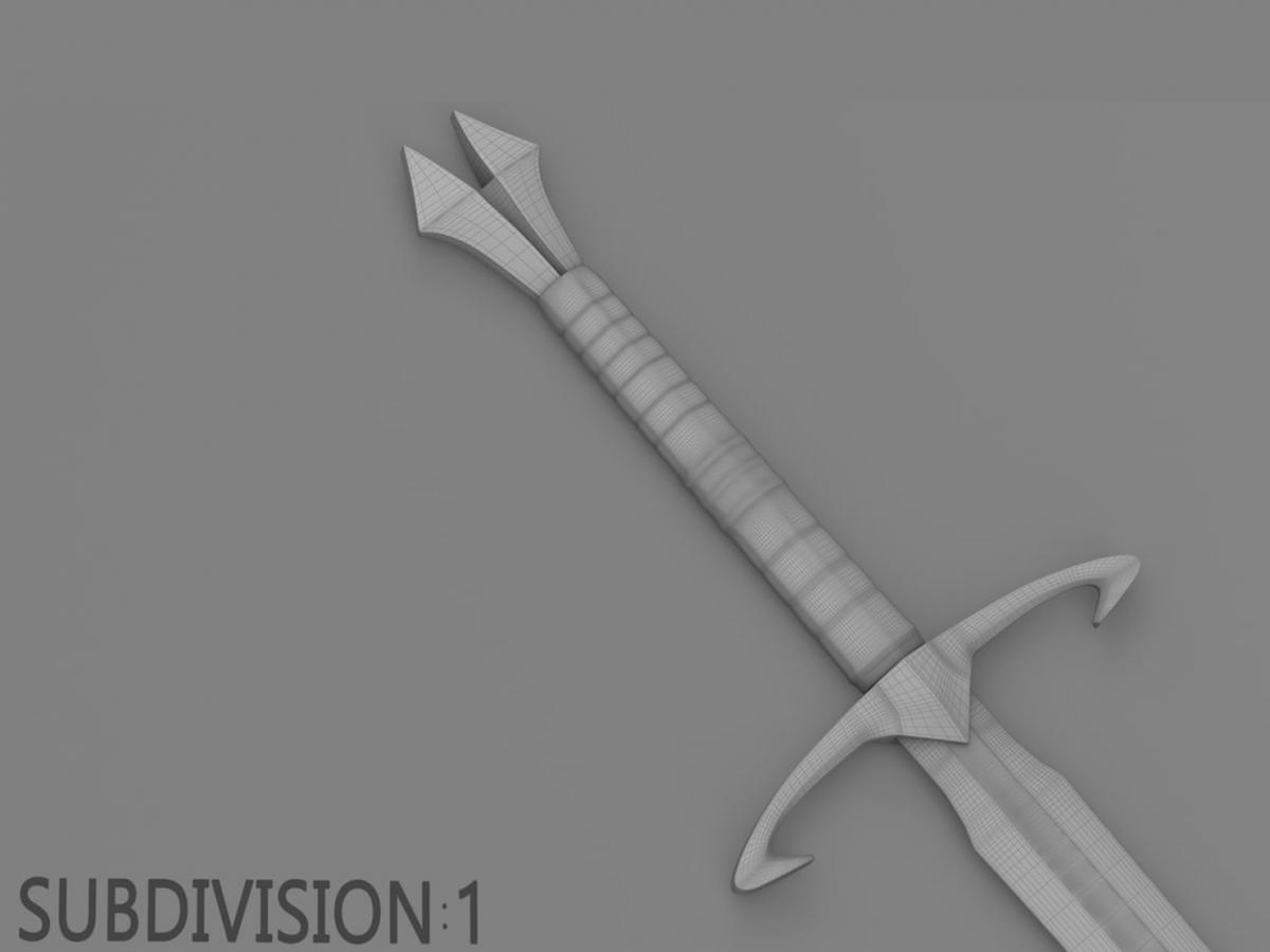 Two Handed Sword 3d model | Best Of 3d Models