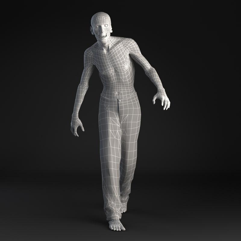Zombie - Game Character 3d model | Best Of 3d Models
